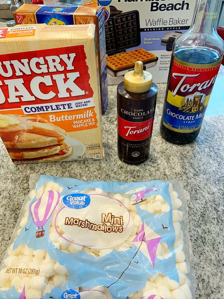 S'mores Waffle - DA' STYLISH FOODIE