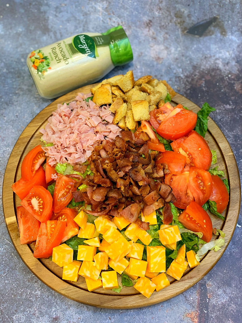 Club Sandwich Salad - DA' STYLISH FOODIE