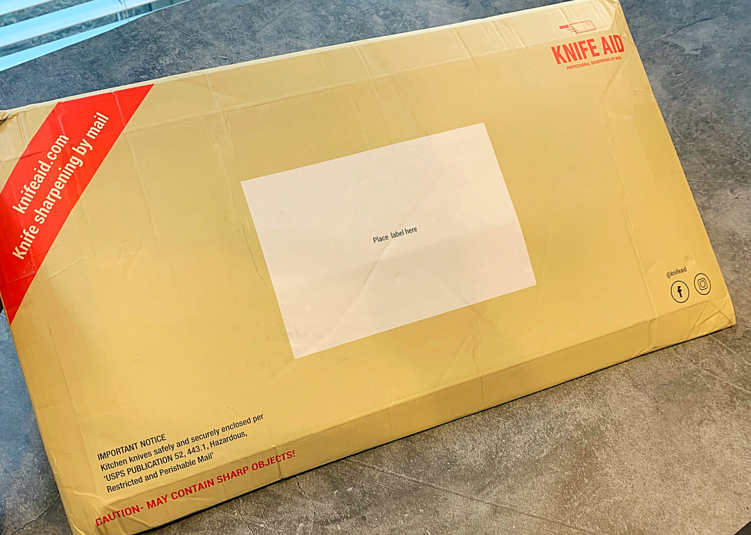 Knife Aid Sharpening - DA' STYLISH FOODIE