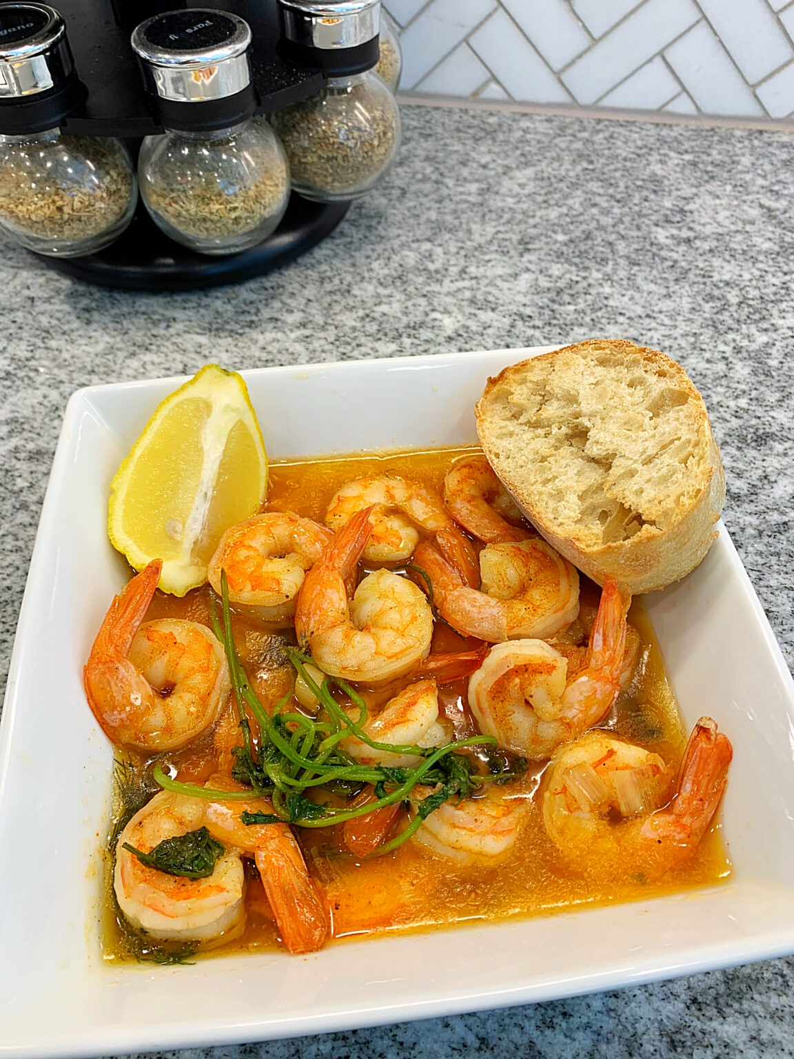 Pocket Buttered Shrimp - DA' STYLISH FOODIE