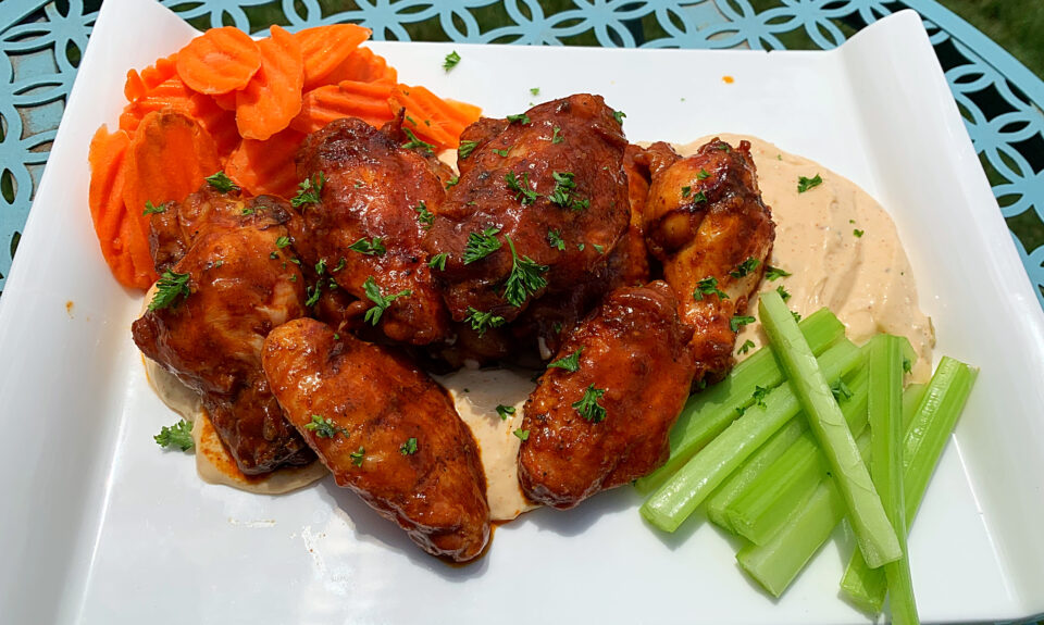Hot Wings Platter - DA' STYLISH FOODIE