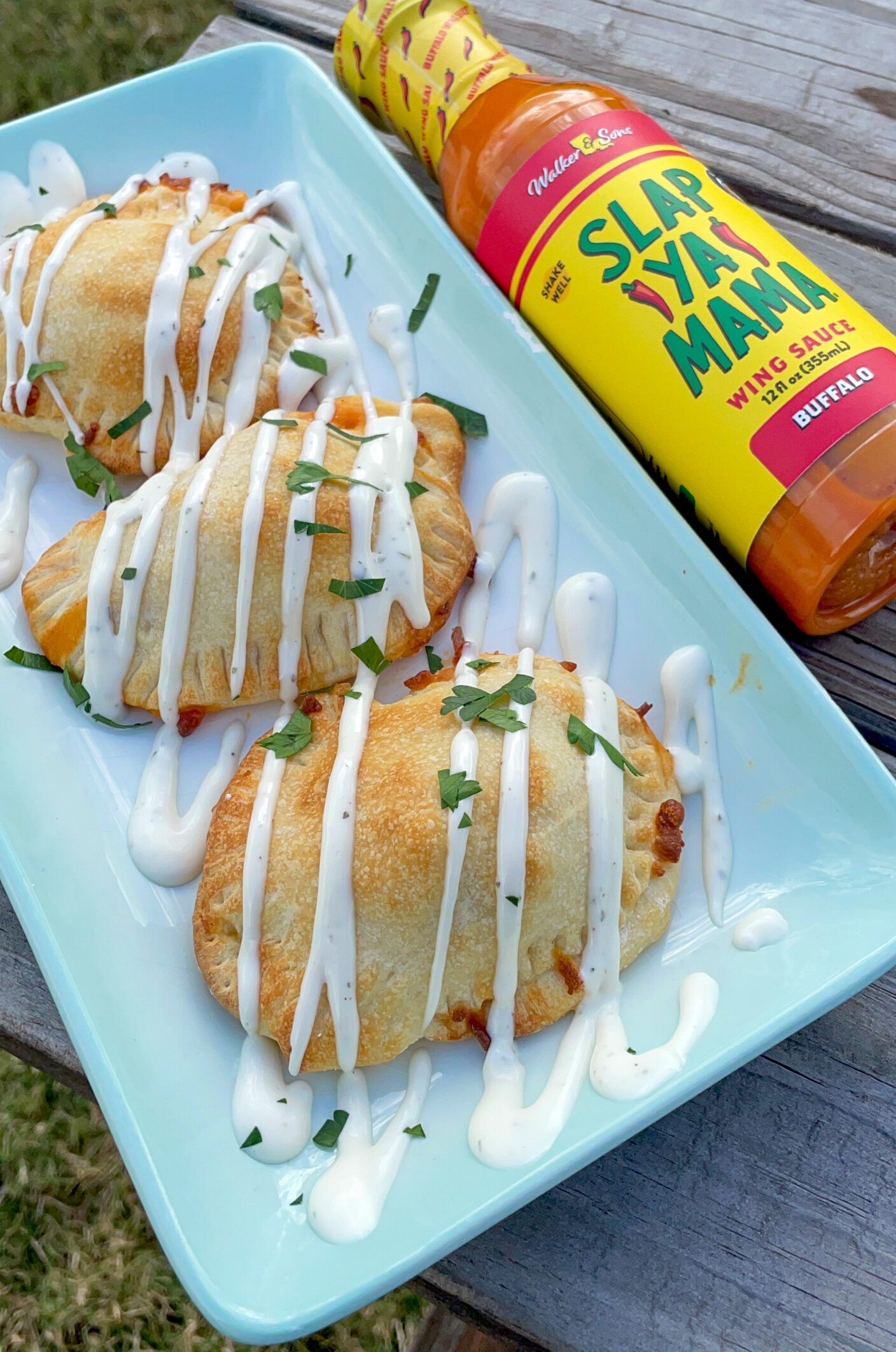 Buffalo Chicken & Cheese Pocket - DA' STYLISH FOODIE