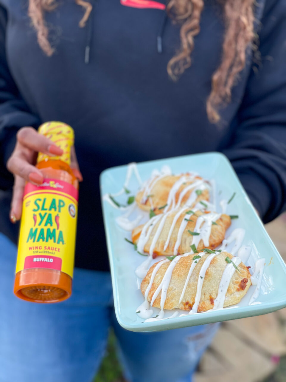 Buffalo Chicken & Cheese Pocket | DA' STYLISH FOODIE
