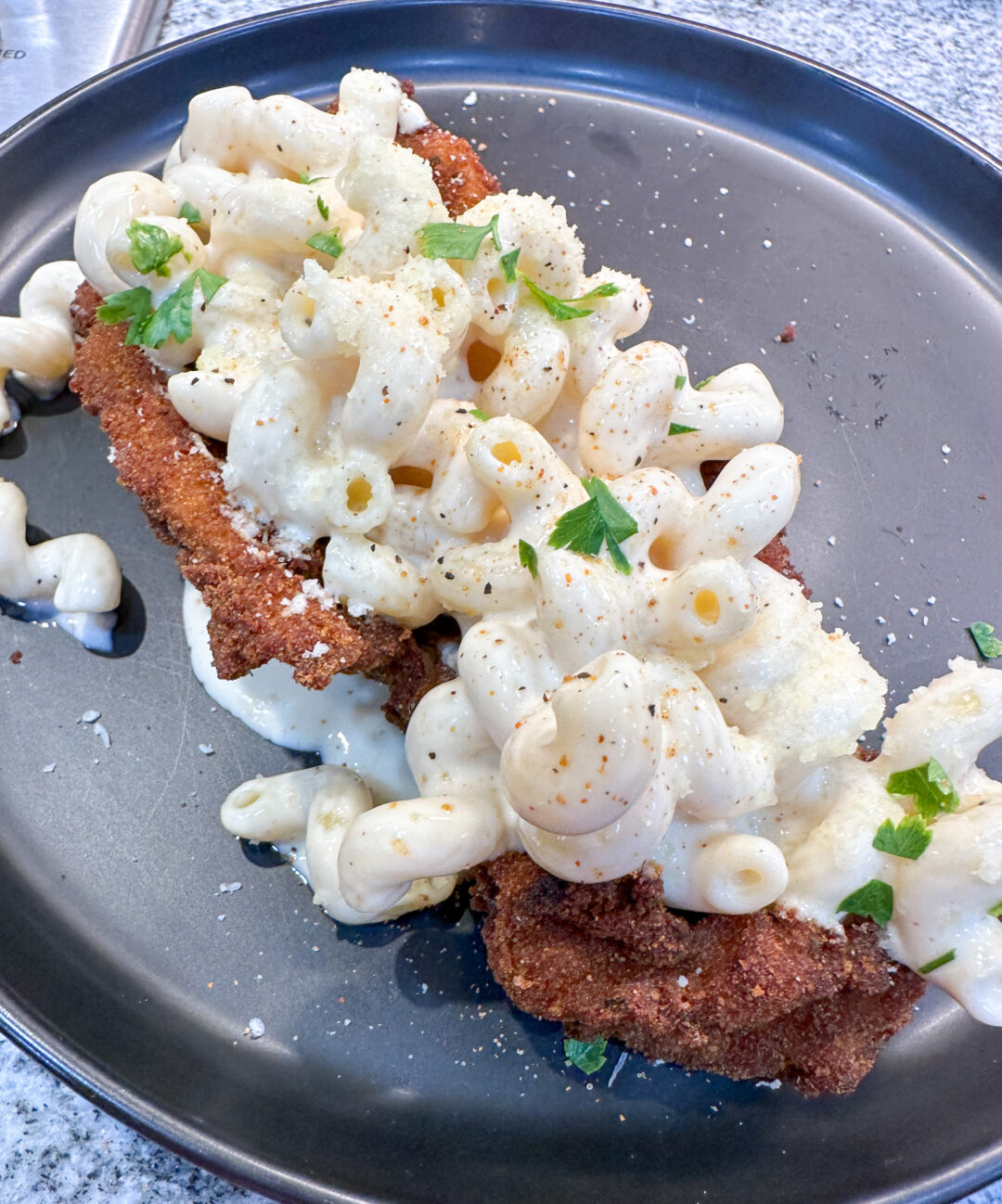 Fried Chicken Pasta Boat - DA' STYLISH FOODIE
