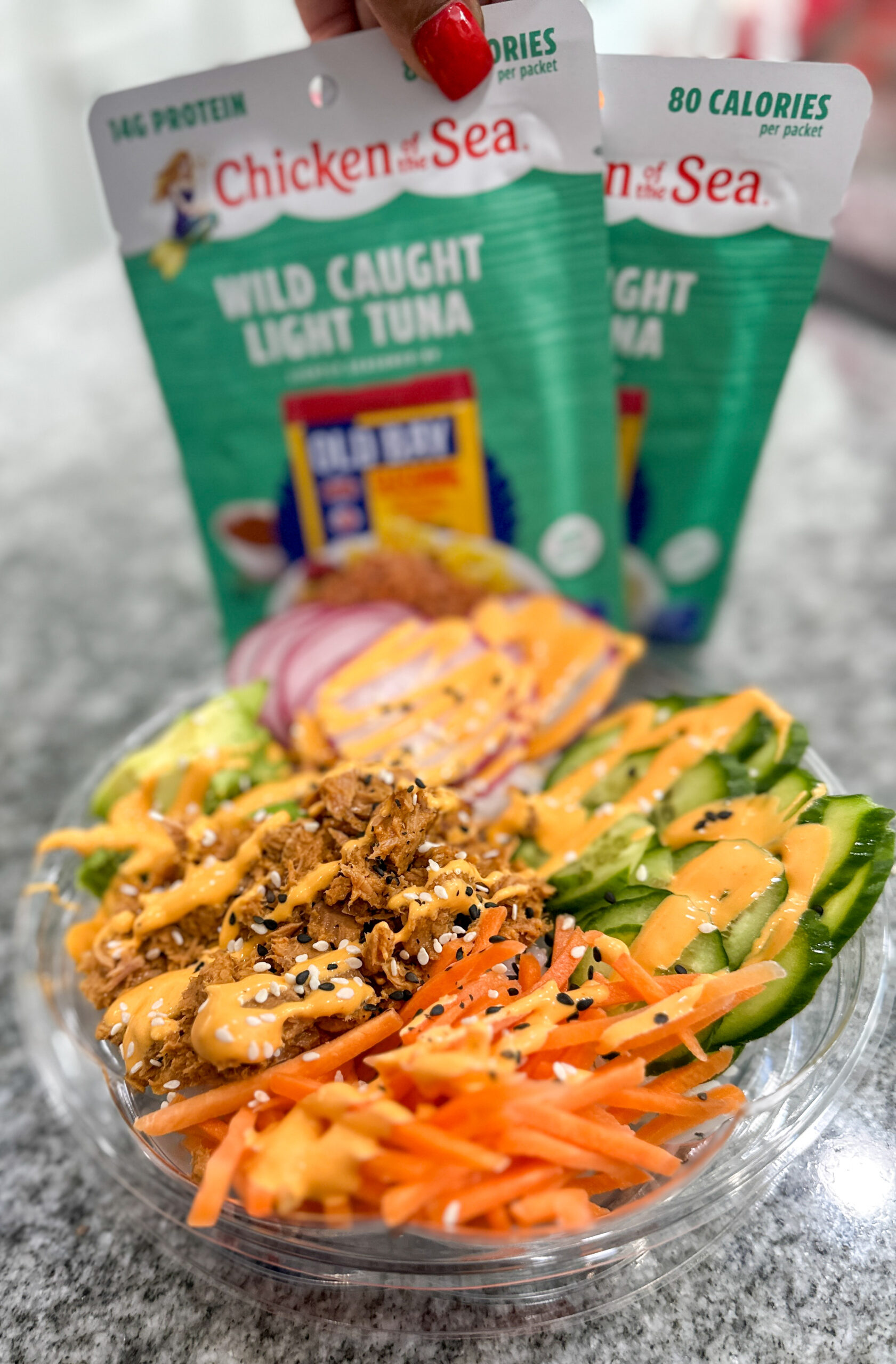 Old Bay Tuna Sushi Bowl - DA' STYLISH FOODIE