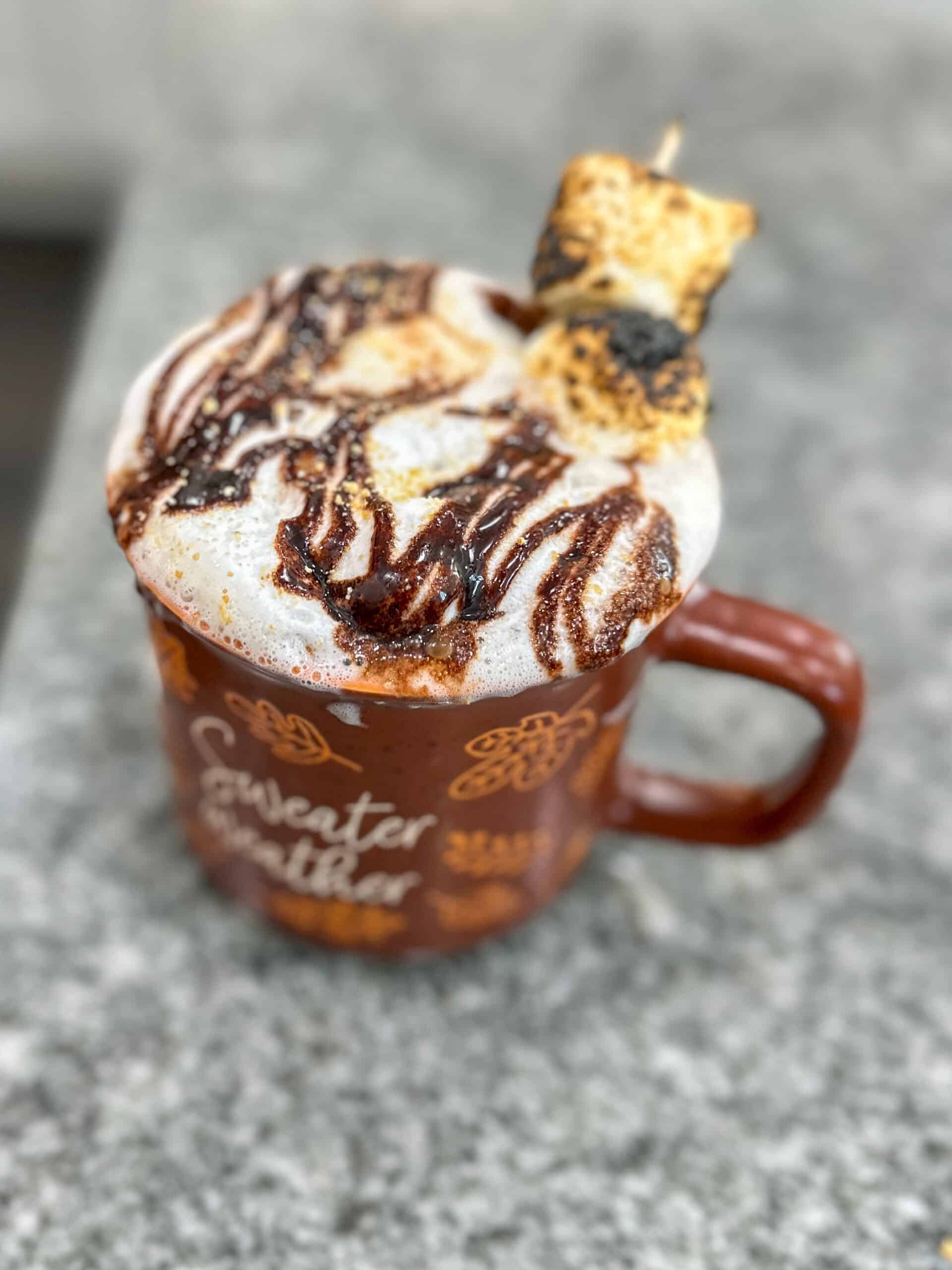 S'mores Latte - DA' STYLISH FOODIE
